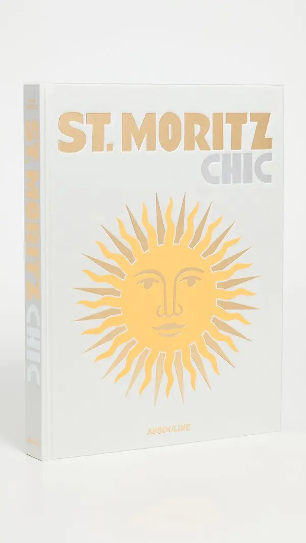 Assouline St. Moritz Chic Book - Beige