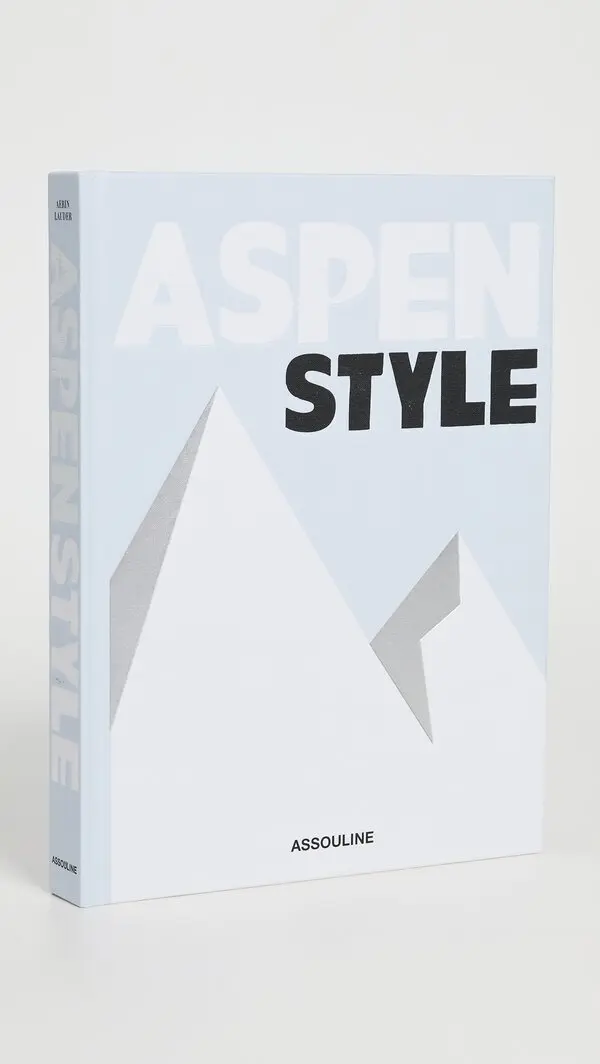 Assouline Aspen Style Book - Light Blue