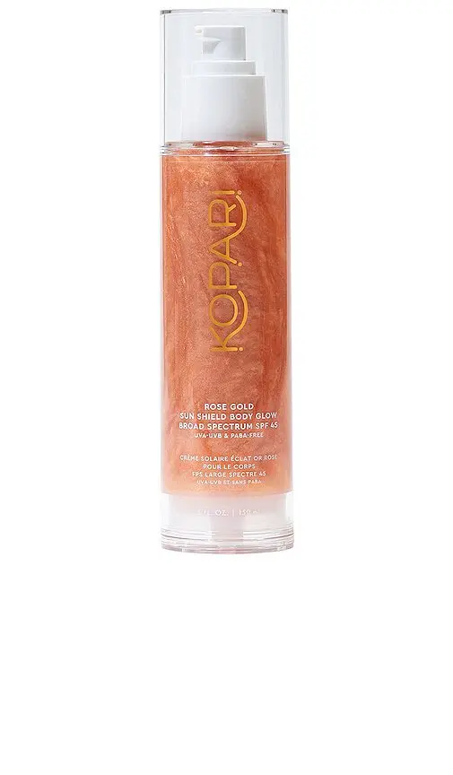 KOPARI BEAUTY Rose Gold Sun Shield Body Glow Spf 45 In Rose Gold - N,a