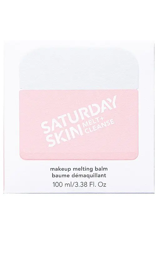 SATURDAY SKIN Melt + Cleanse Makeup Melting Balm - N,a