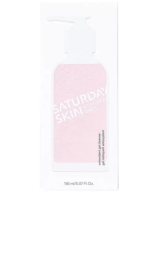 SATURDAY SKIN Acai Berry + Oats Antioxidant Gel Cleanser - N,a