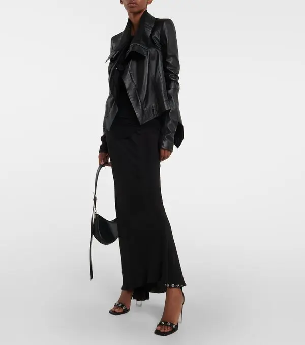 Rick Owens Snaps Leather Sandals