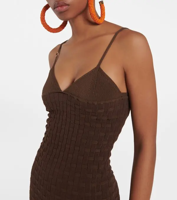 Jacquemus La Robe Maille Tacido Minidress