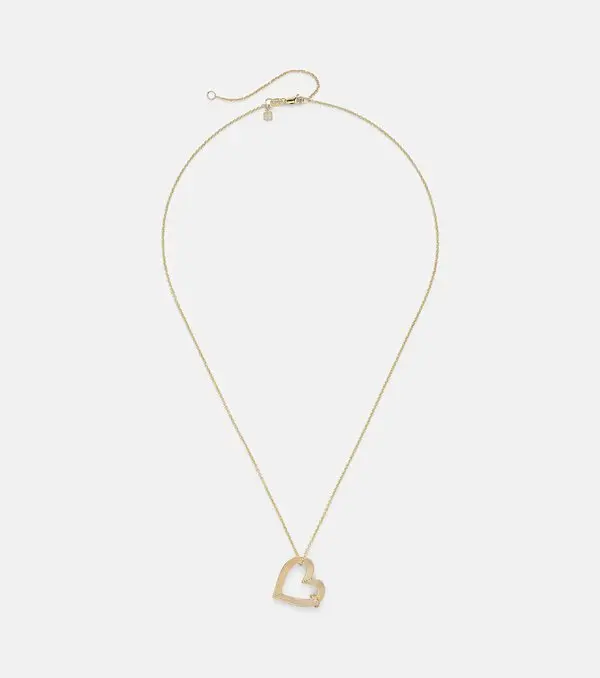 SYDNEY EVAN 14kt Necklace With Diamonds - Gold