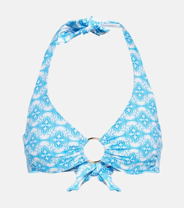 Melissa Odabash Brussels Bikini Top - Blue