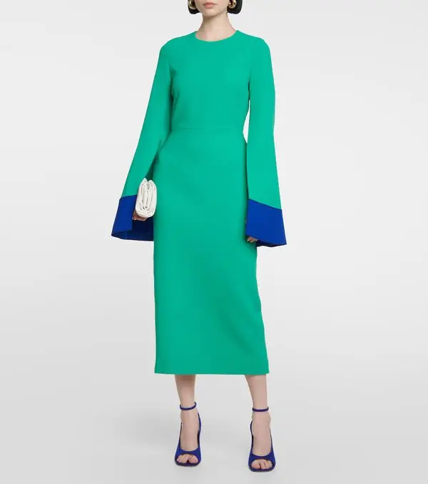 ROKSANDA Wool Midi Dress