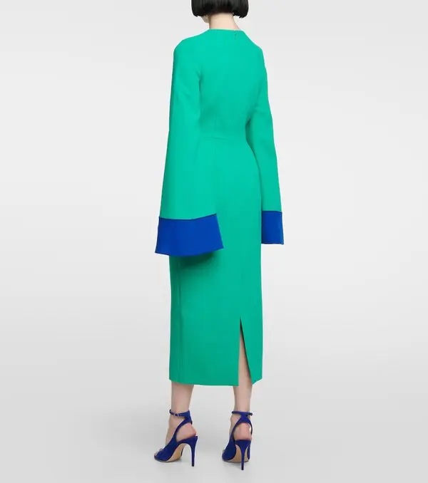 ROKSANDA Wool Midi Dress