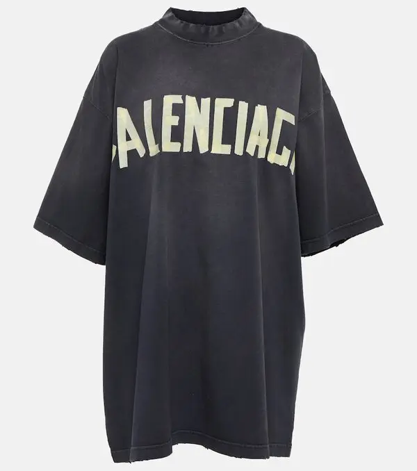 Balenciaga Logo T-shirt - Black