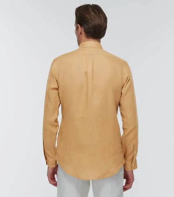 Polo Ralph Lauren Linen Oxford Shirt - Beige