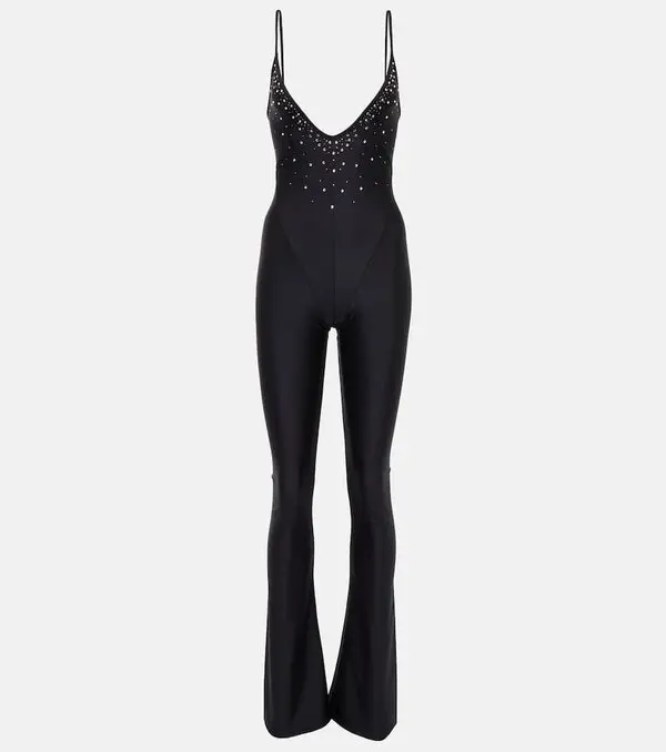 Alessandra Rich Embellished Jumpsuit - Multicoloured