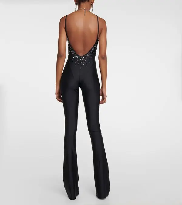 Alessandra Rich Embellished Jumpsuit