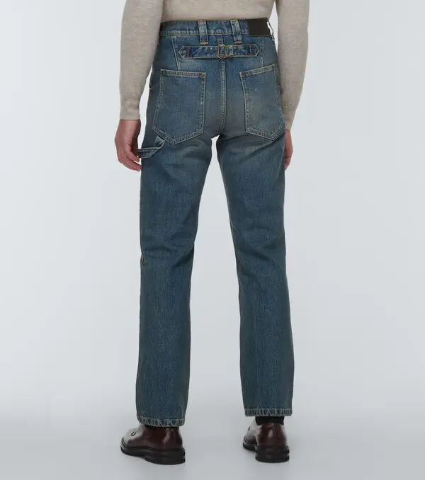 WINNIE N.Y.C Straight Leg Jeans - Blue