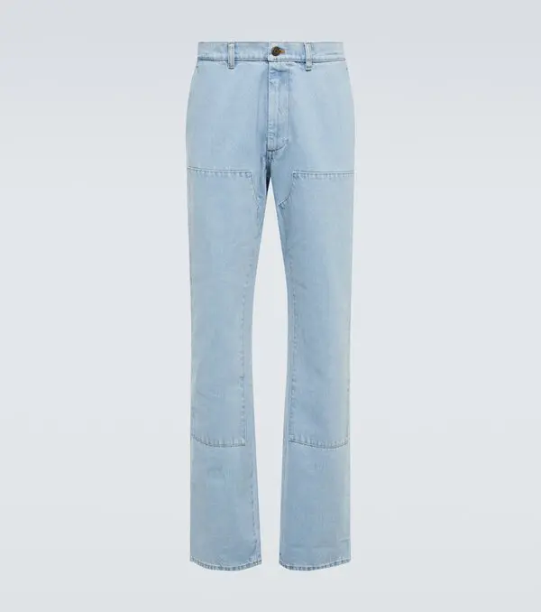 WINNIE N.Y.C Patchwork Straight Jeans