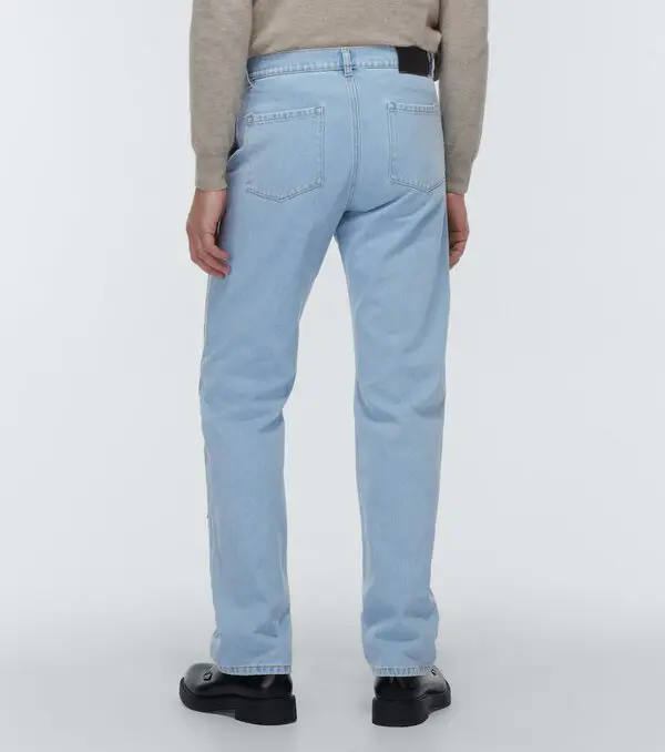 WINNIE N.Y.C Patchwork Straight Jeans
