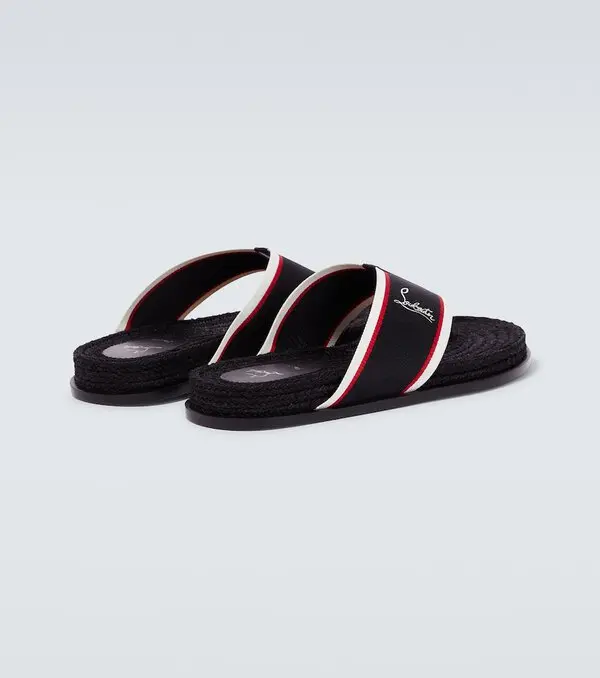 Christian Louboutin Hot Cross Slides - Multicoloured  display picture 1