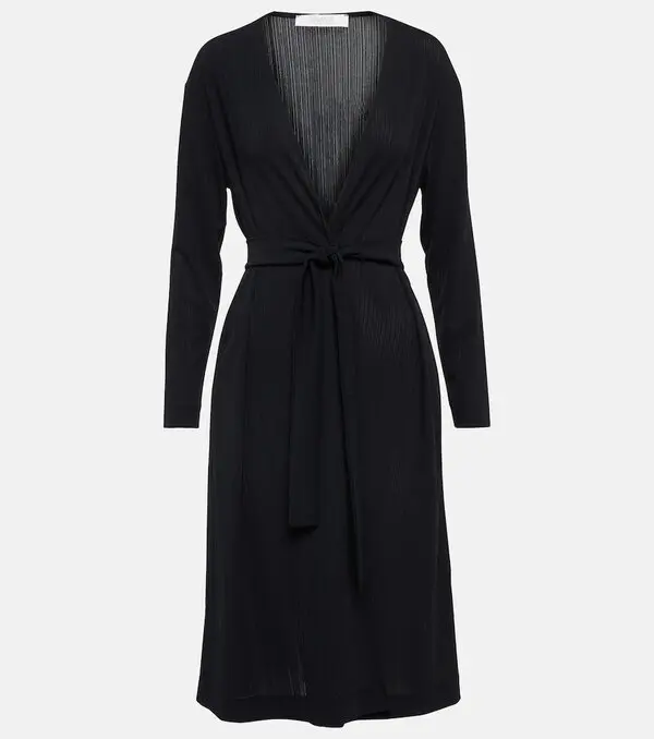 Max Mara Po Leisure Long Jersey Cardigan