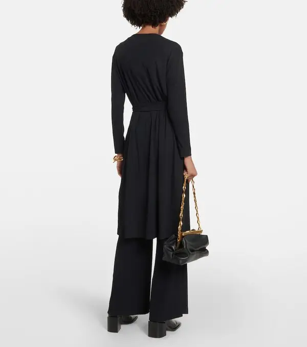 Max Mara Po Leisure Long Jersey Cardigan