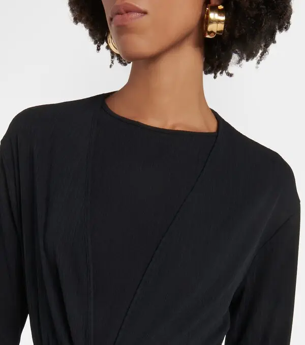 Max Mara Po Leisure Long Jersey Cardigan
