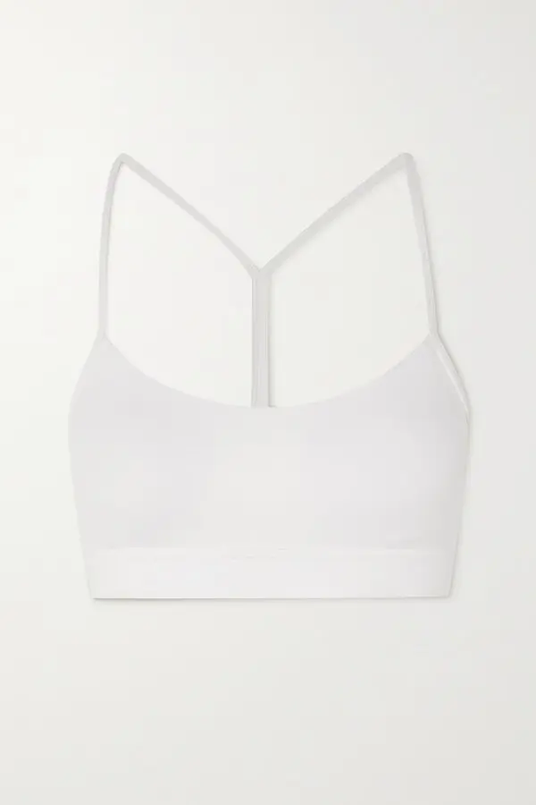 Lululemon Flow Y Nulu Sports Bra - White