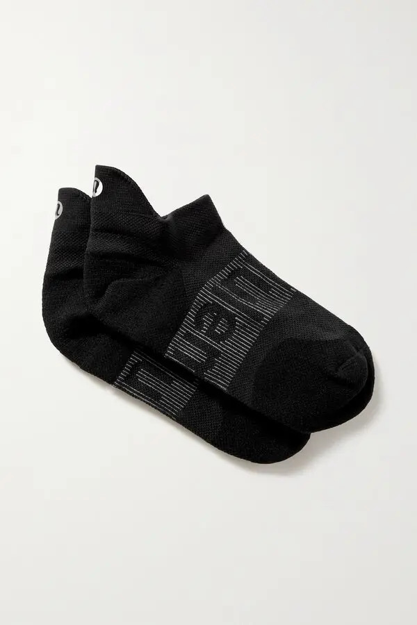 Lululemon Power Stride Organic Cotton-blend Socks