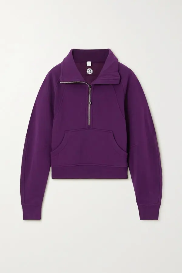 Lululemon Scuba Funnel Neck Cotton-blend Sweatshirt
