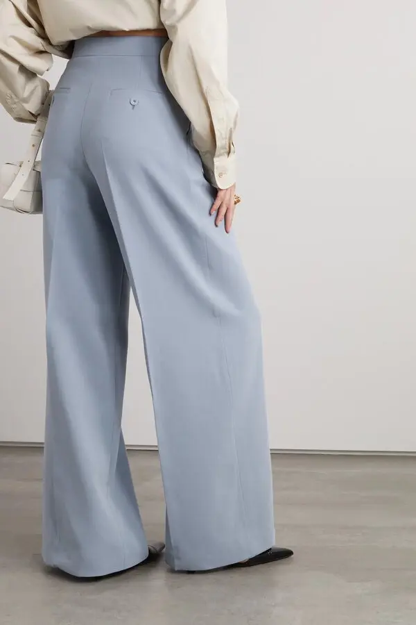 Max Mara Mimma Wide-leg Pleated Pants