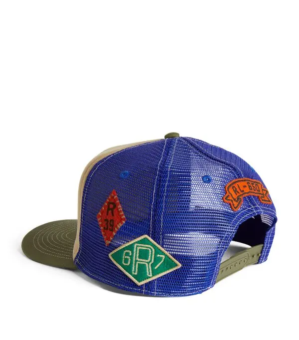 Ralph Lauren Logo Patch Trucker Cap
