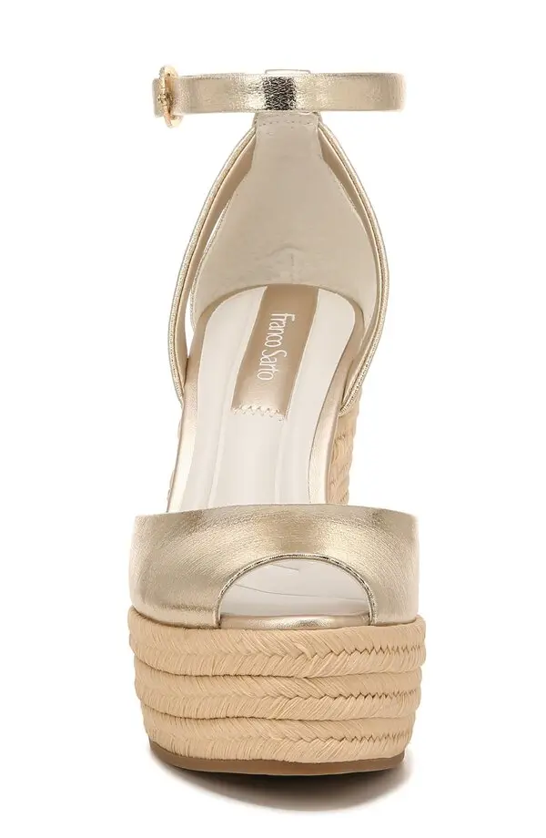 Franco Sarto Paige Espadrille Platform Wedge Sandal
