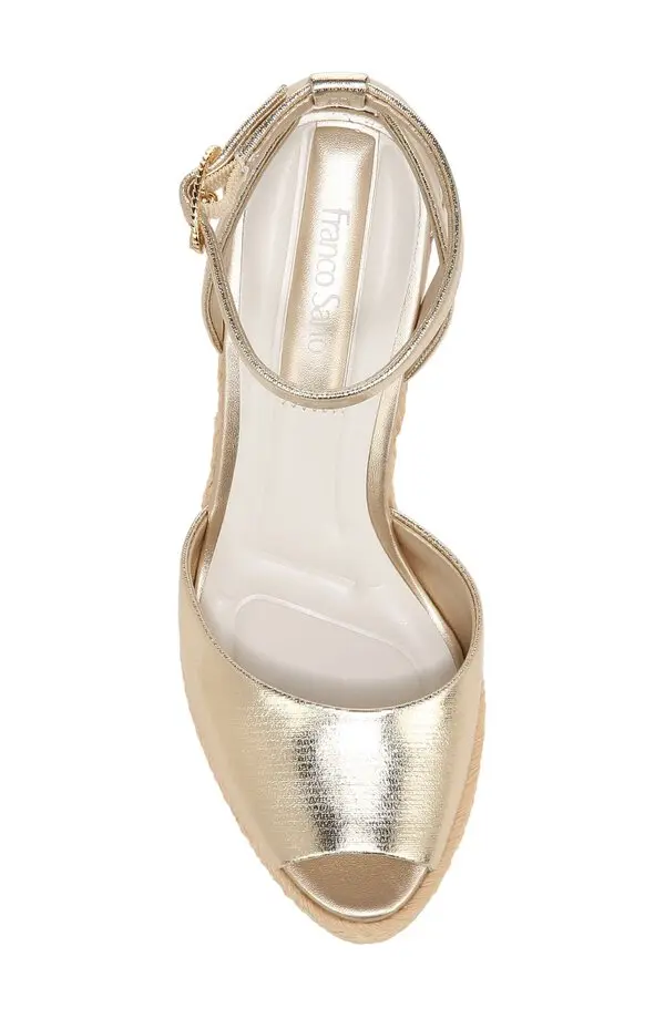 Franco Sarto Paige Espadrille Platform Wedge Sandal