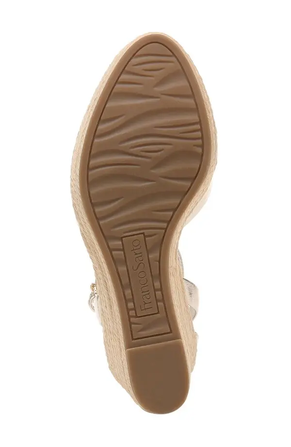 Franco Sarto Paige Espadrille Platform Wedge Sandal