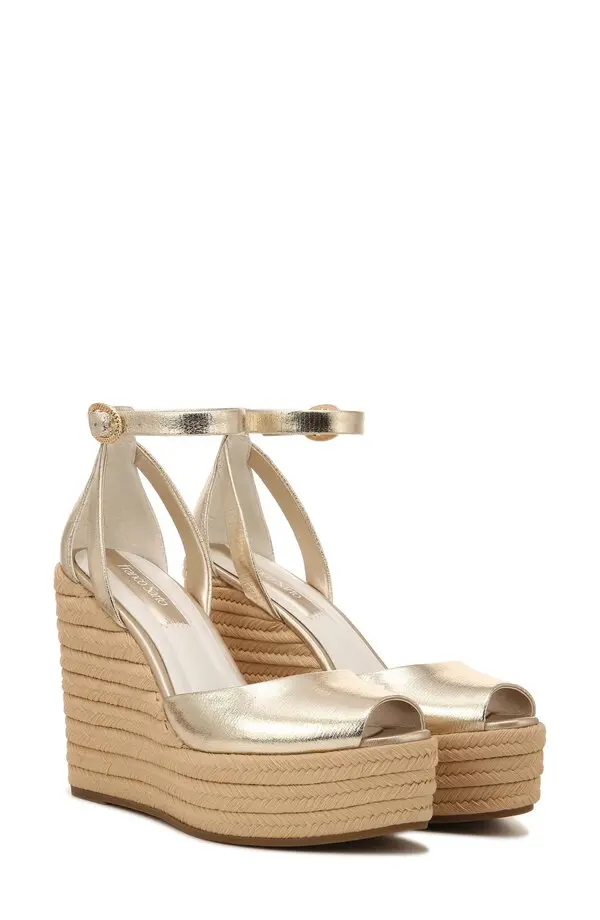 Franco Sarto Paige Espadrille Platform Wedge Sandal