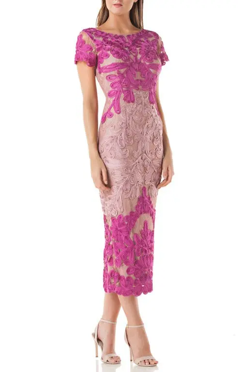 chinese dress ladies Jackie Soutache Midi Dress main image 1