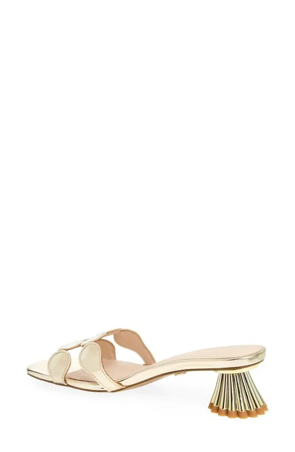 CECELIA NEW YORK Bunny Slide Sandal - Gold