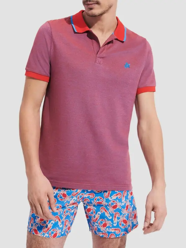 Vilebrequin Pique Polo Shirt - Faience