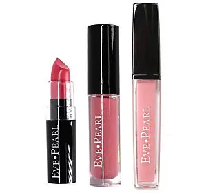EVE PEARL 3-piece Pretty In Pink Lip Collection - One-color