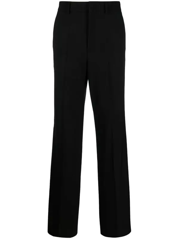 Valentino Garavani Virgin Wool Tailored Trousers - Black