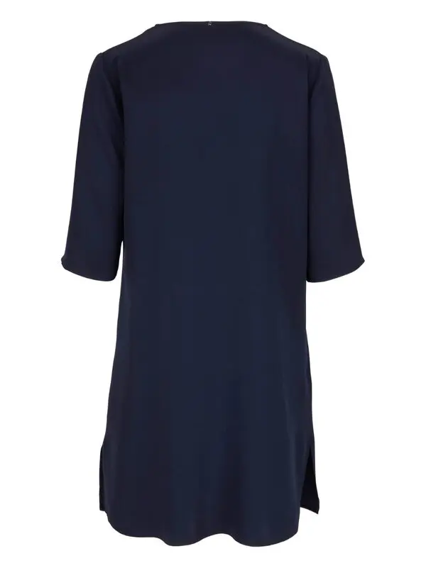 PETER COHEN V-neck Silk Dress