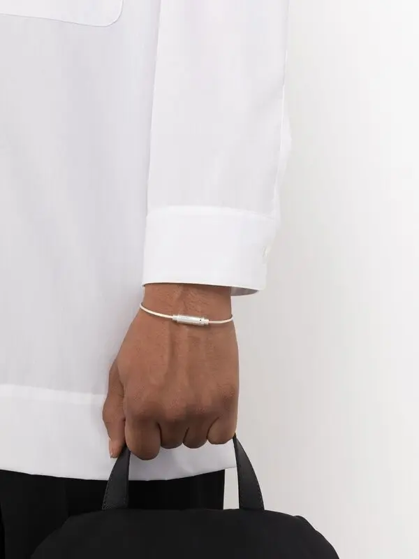Le Gramme 9g Cable Triptych Bracelet