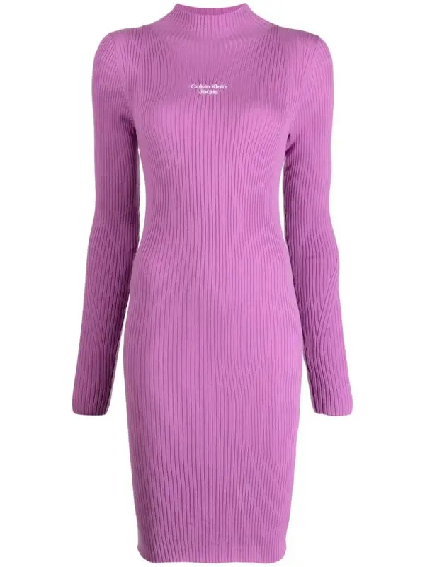 sachin and babi light blue dress Buy Calvin Klein Logo Bodycon Dress - Purple At 30% Off