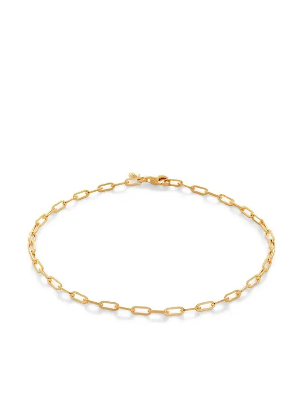 Monica Vinader Paperclip Chain Bracelet - Gold