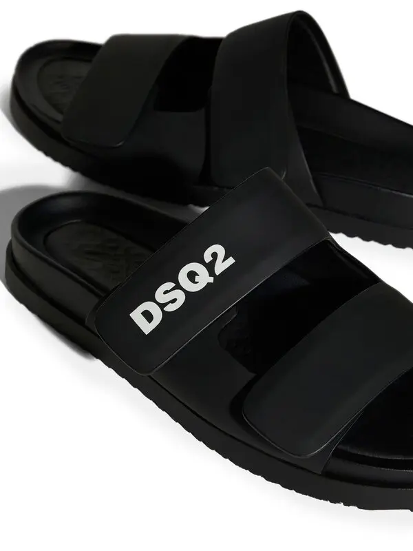 Dsquared2 Touch-strap Calf-leather Sandals