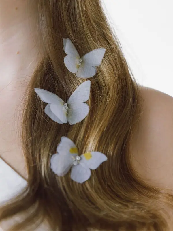 JENNIFER BEHR Allira Butterfly Bobby Pin Set