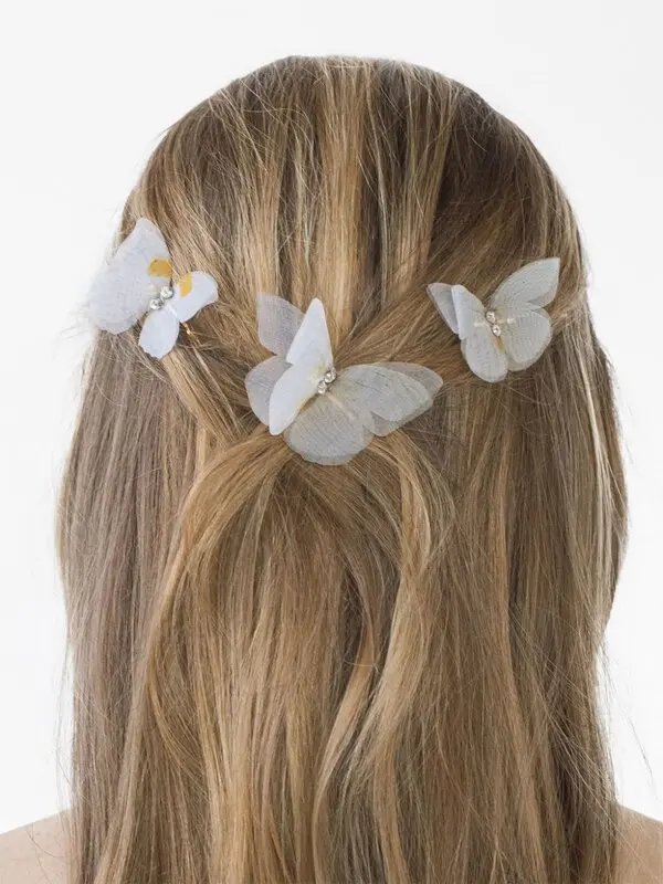 JENNIFER BEHR Allira Butterfly Bobby Pin Set