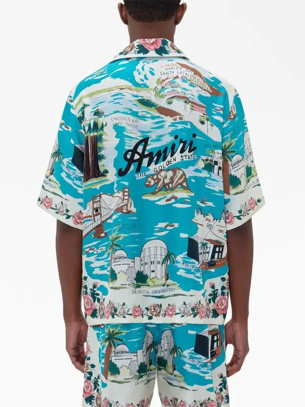 Amiri California Graphic-print Shirt