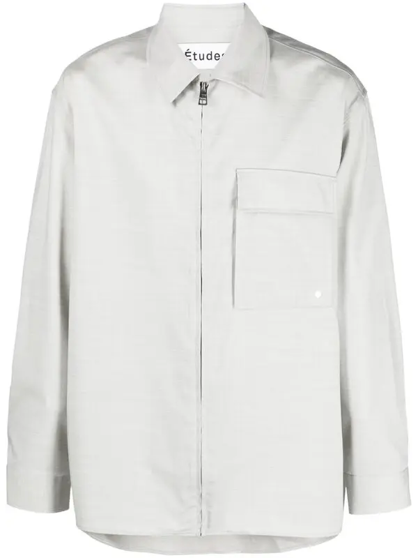 Études Studio Zip-up Long-sleeve Shirt