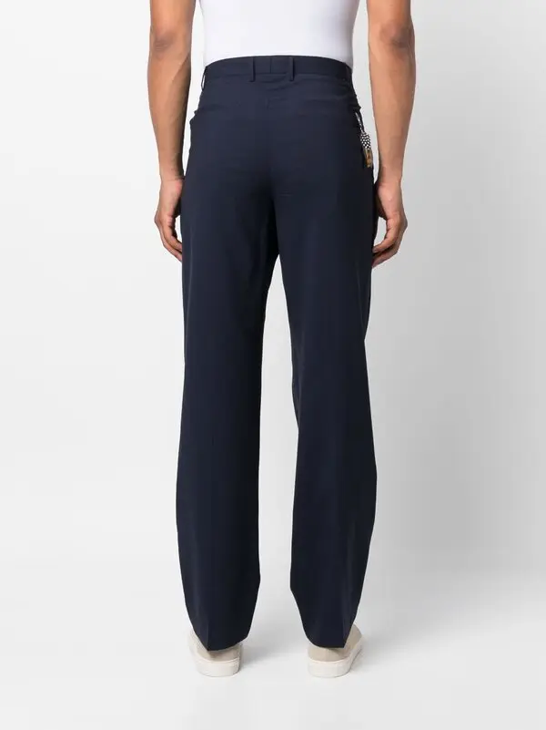 PT TORINO Relaxed-fit Tailored Trousers - Blue