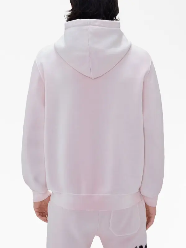 Amiri Logo Embellished Cotton Hoodie