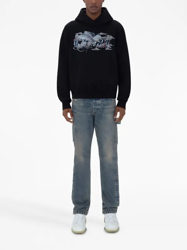 Amiri Graphic Print Hoodie