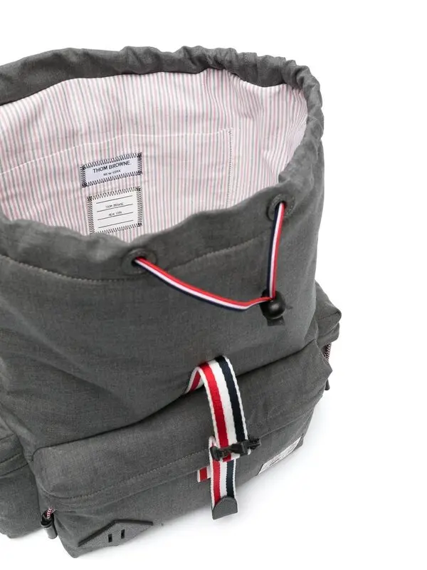 Thom Browne Hiking Squared Backpack - Grey | Editorialist