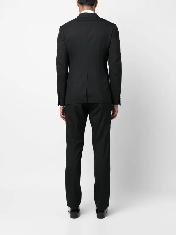 TOM FORD Peak-lapels Single-breasted Suit - Black